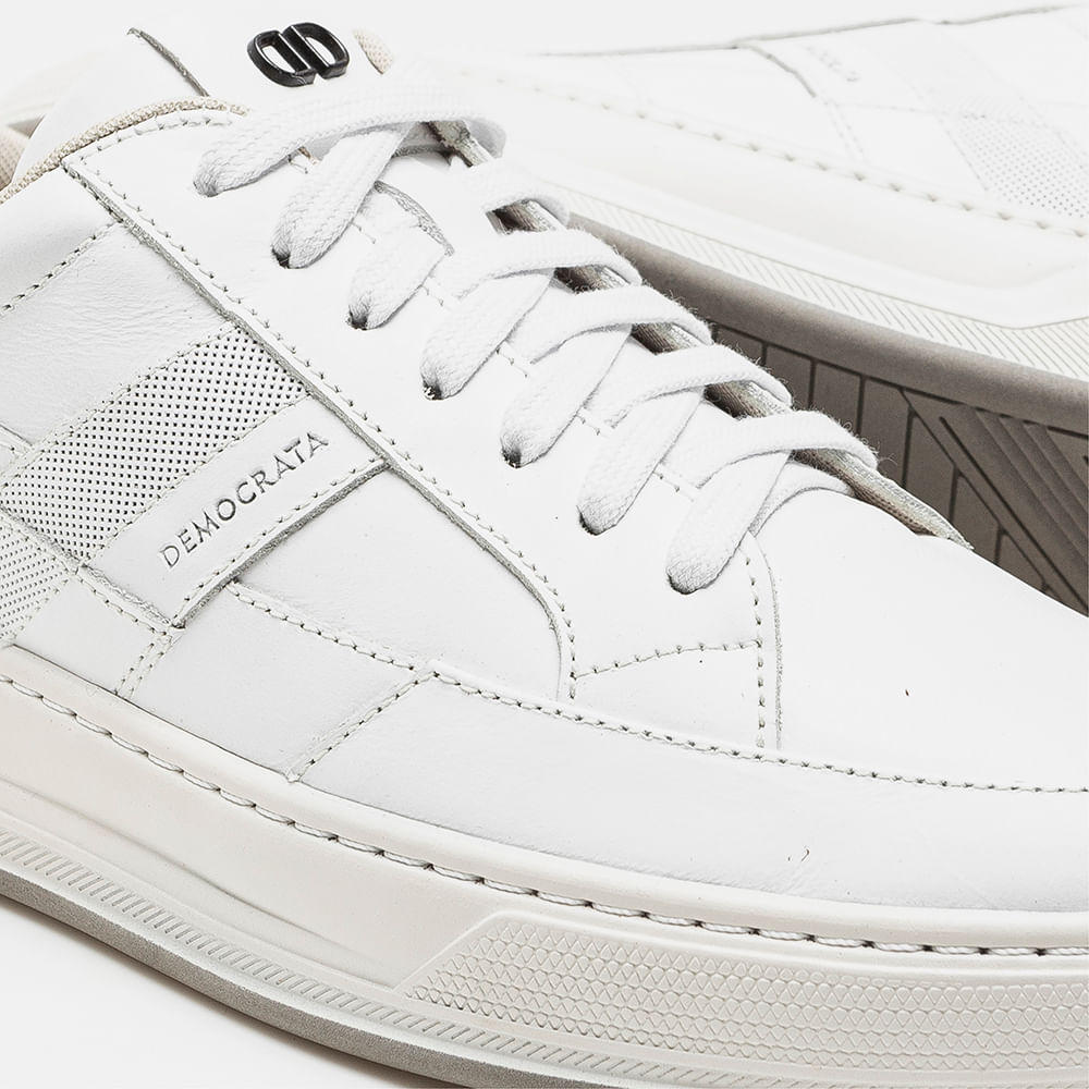 Sapatênis Denim Bold Branco - Democrata